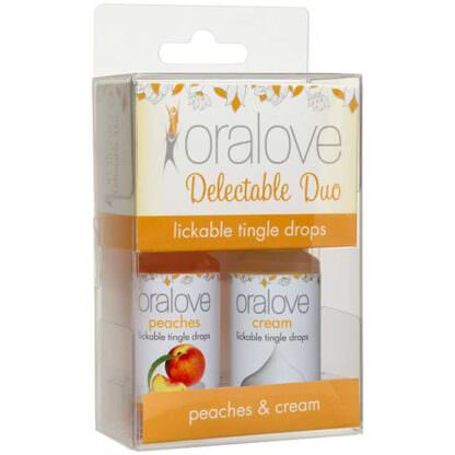 Oralove Delectable Duo Lickable Tingle Drops - Christian sex toy store